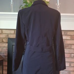 Jackets & Coats | Merona Medium Trench Rain Coat Pockets Black | Poshmark